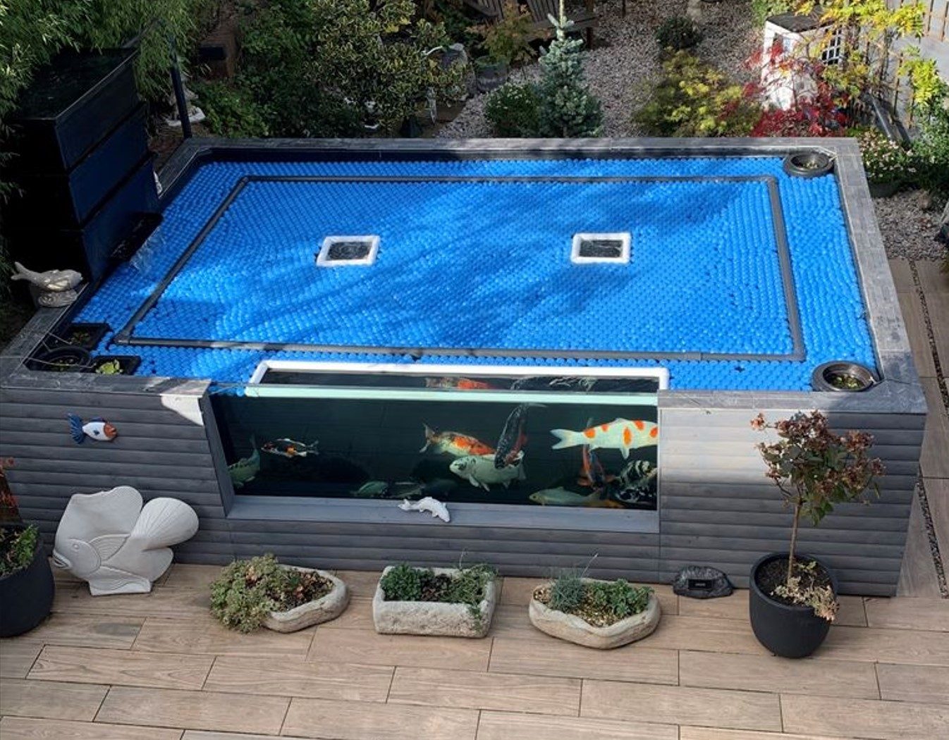 Insulating Koi Carp Pools – Considering Options - Euro-matic UK Ltd